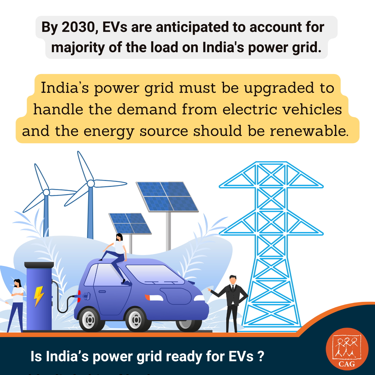Sustainable Transport - EVs demand on India's power grid | CAG